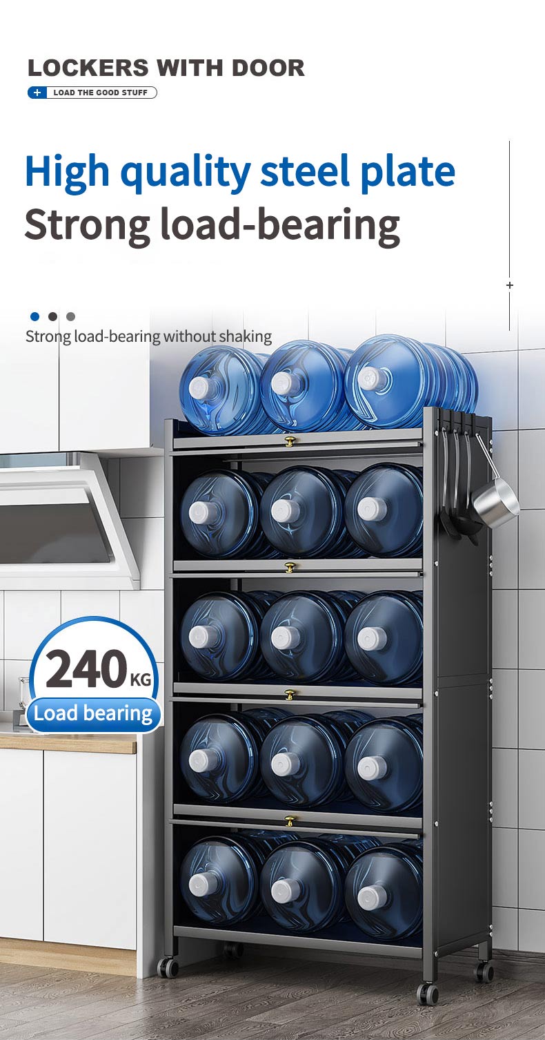 【SG STOCK】kitchen storage cabinet home locker with door Dust-proof ...