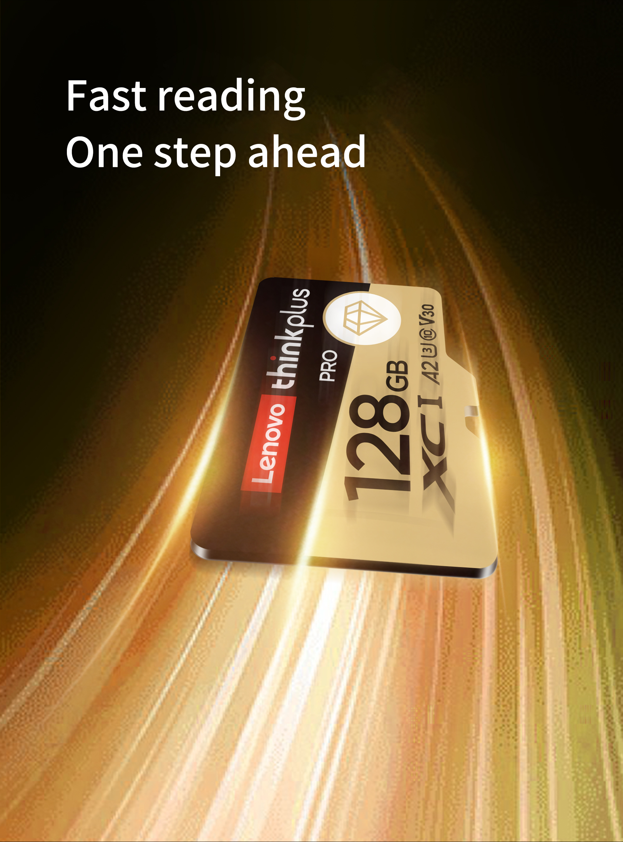 Lenovo-Select Micro SD-Memory-Card 32GB/64GB/128GB/256GB MicroSDXC 130 ...