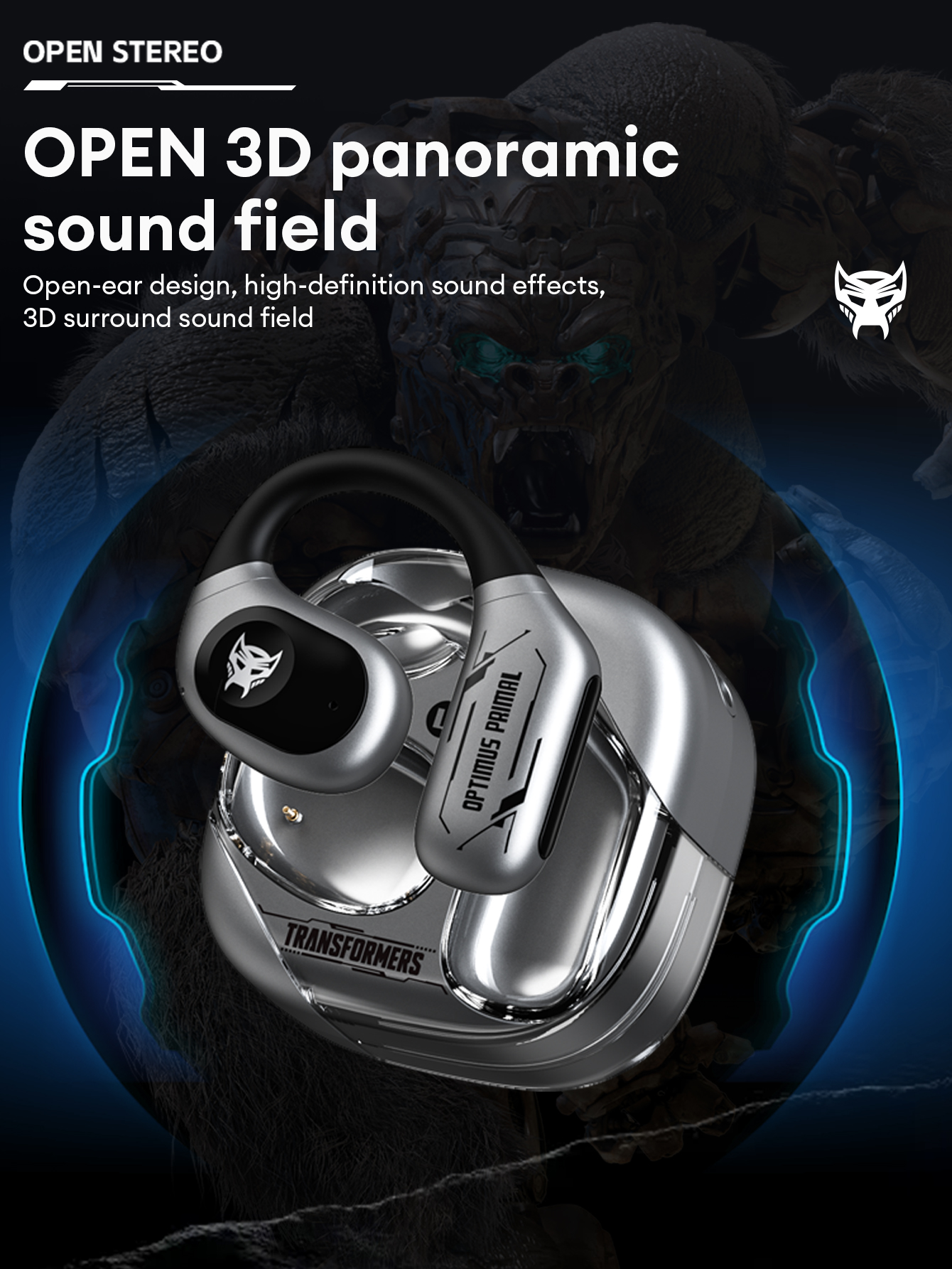 Transformers TF-T18 Bluetooth Earphone Wireless Earphone On Ear ...