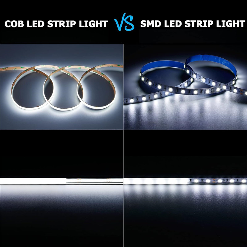 Battery Powered PIR Motion Sensor COB LED Strip Light Kit | Shopee ...
