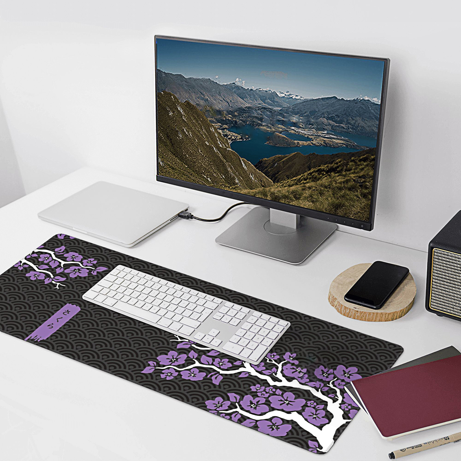 1PC Large Mouse Pad, Office Gaming Table Mat, Non-slip Rubber Base ...