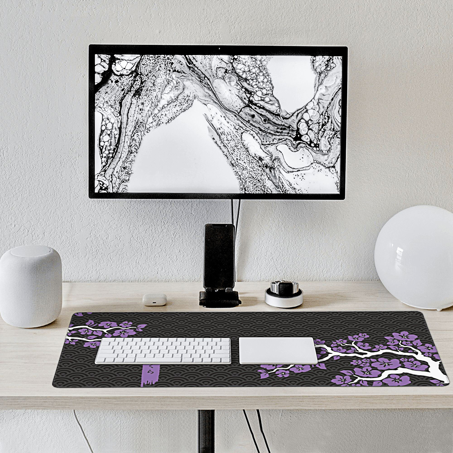 1PC Large Mouse Pad, Office Gaming Table Mat, Non-slip Rubber Base ...