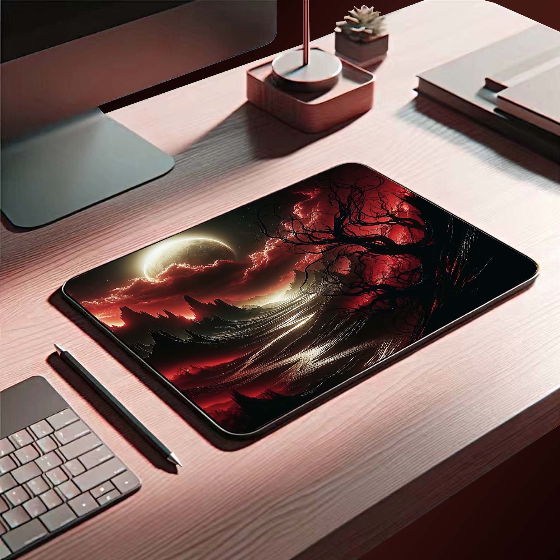 Gaming Office Mouse Pad: Edge-locked, washable, non-slip, sensitive and ...