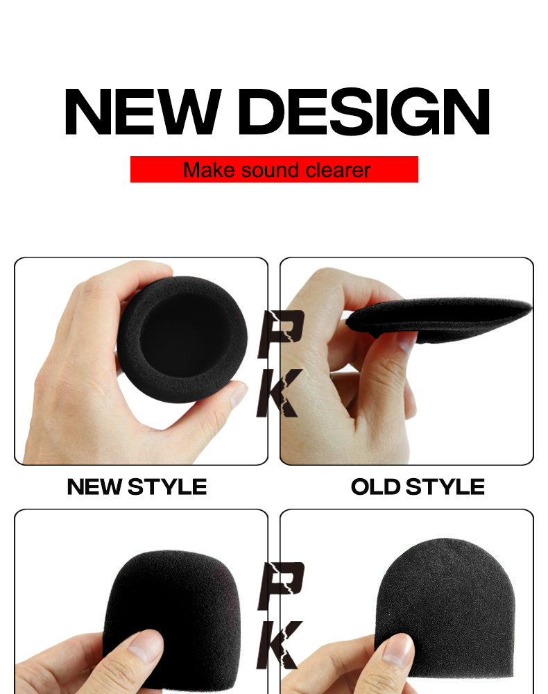 [Shopee Choice] Microphone Head Sponge Cover Handheld Stage Microphone ...