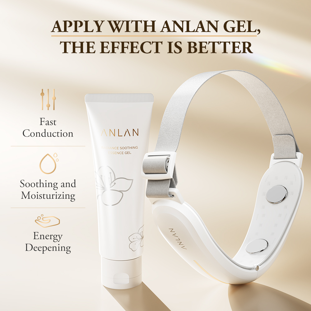 ANLAN 4-Pole EMS V Face Lifting Device Double Chin Remove Slimming ...
