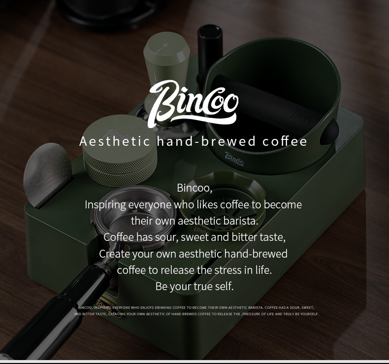 BINCOO Multifunctional Coffee Knocker Dregs Holder Coffee Press Base ...