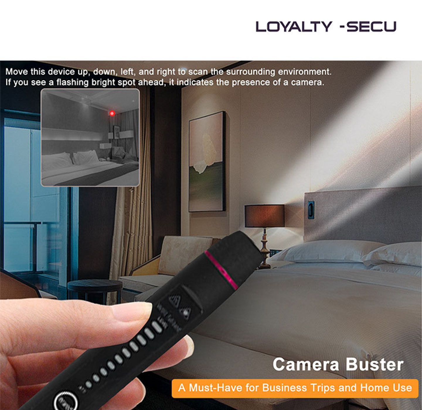 LOYALTY-SECU Portable Wireless RF Signal smart Pen Detector for your ...