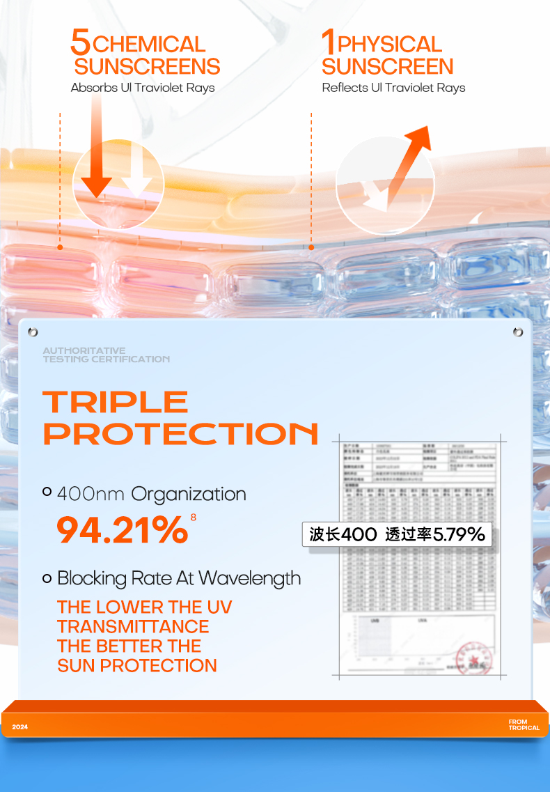 2024 Version MISTINE Sunscreen Sunblock Moisturizer Facial/Body Cream ...