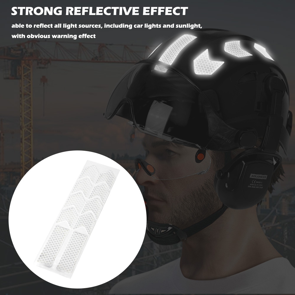 Safety Helmet Reflective Stickers Accessories Safety Protection for ...