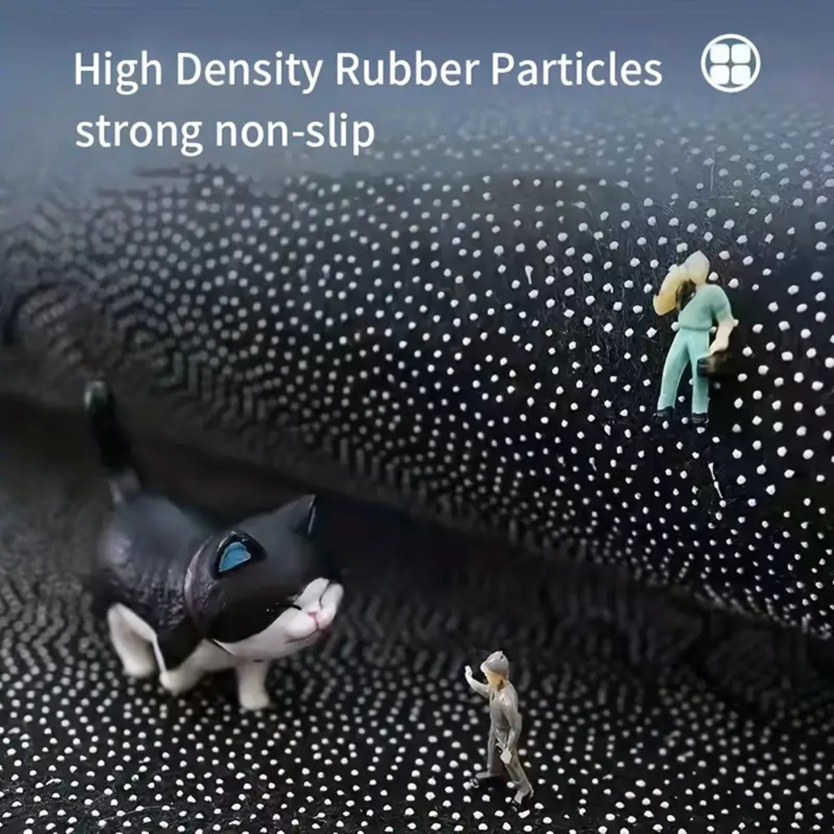 Crystal velvet sunflower floor mat bathroom bathroom absorbent foot mat ...