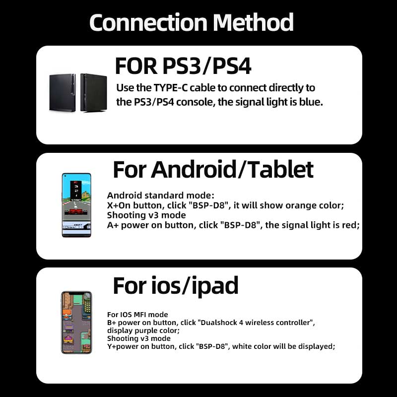 VILCORN D8 Gaming Dual Hall Flexible RGB Controller Streaming Gamepad ...