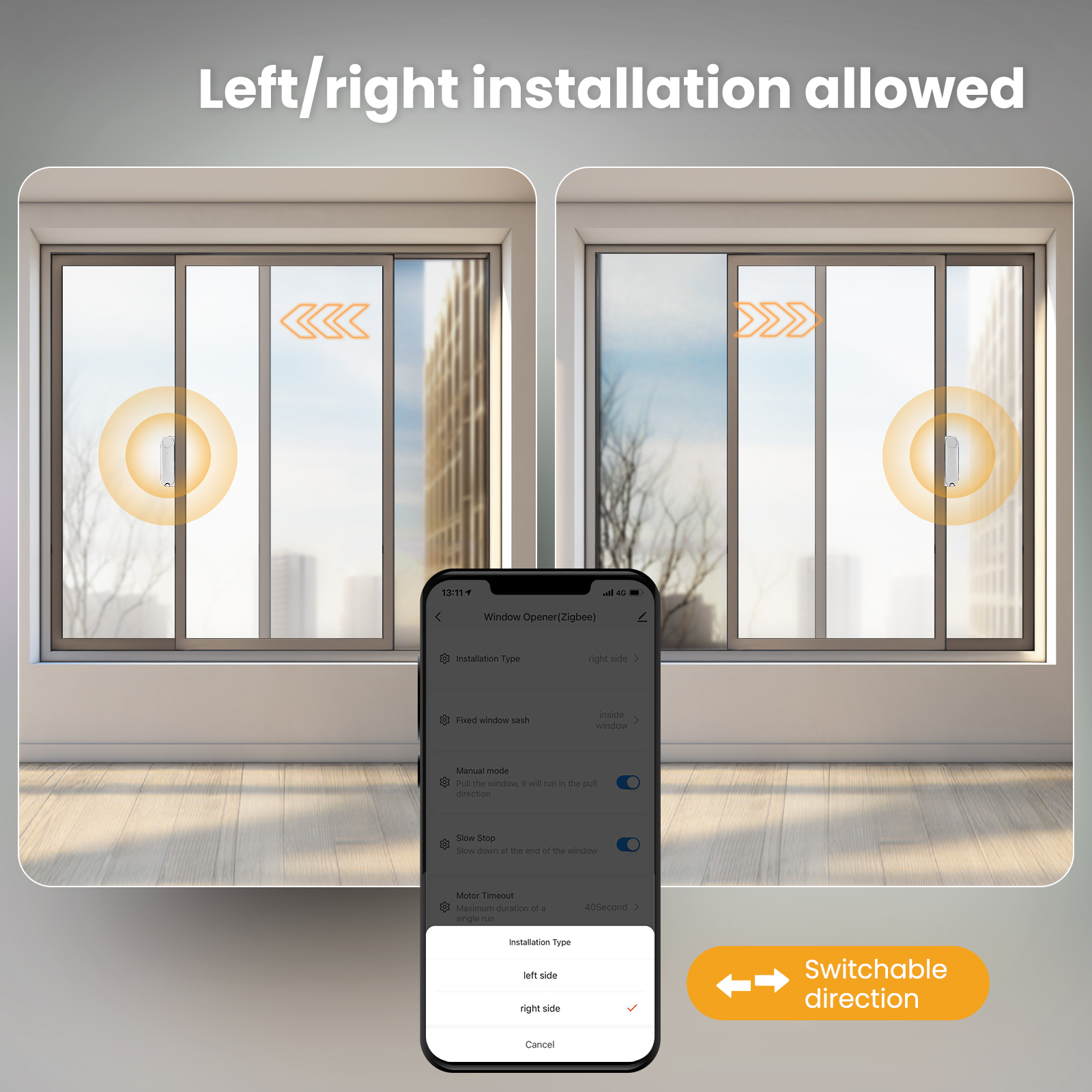 Tuya ZigBee Smart Sliding Window Pusher Automatic Opener Closer Solar ...