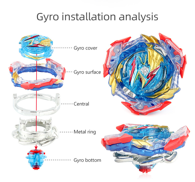 Flame Beyblade Rubber B-193 Ultimate Valkyrie .Lg.V'-9 DB Dynamite ...
