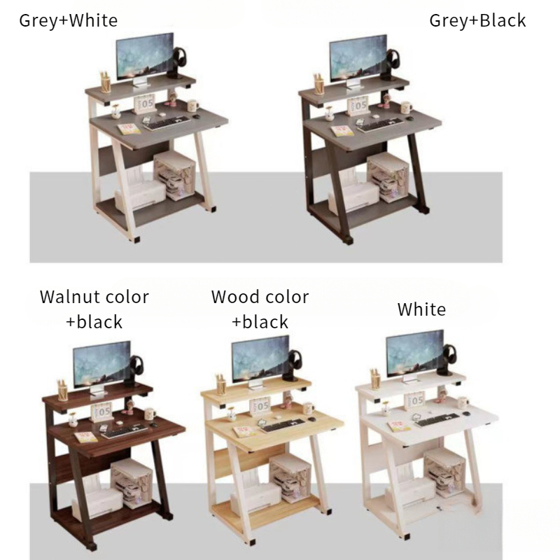 YIXIN Computer table Movable single person table Learning table small ...
