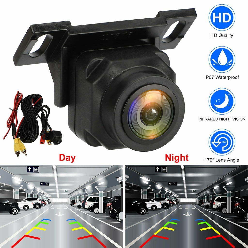 170o Waterproof Auto Rear View Backup Camera with HD Night Vision - AHD ...