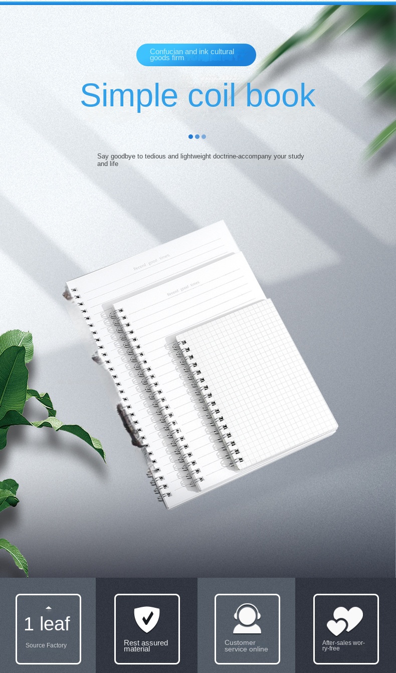 A5/B5 Thick Flipped Notebook – Horizontal Grid or Blank Pages, Mini ...