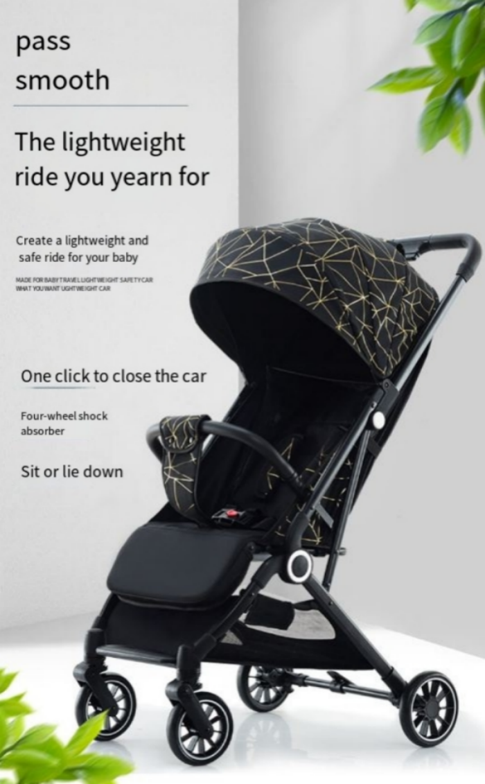 【🇸🇬 READY STOCK】Baby Portable Travel Stroller One-Hand Folding Baby ...
