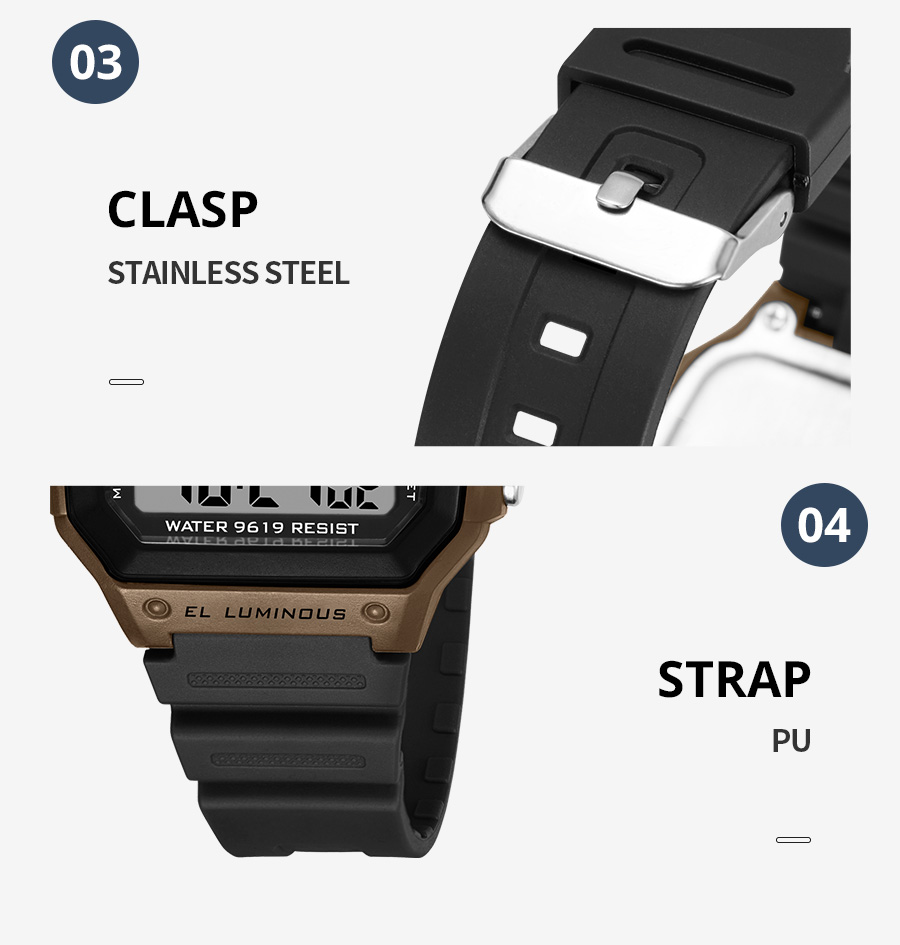 【Ready Stock】 SYNOKE Men's Watch Luxury Waterproof Classic Sports Relo ...