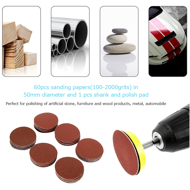 Circular plush sandpaper sheet, hand electric drill angle grinder,self ...
