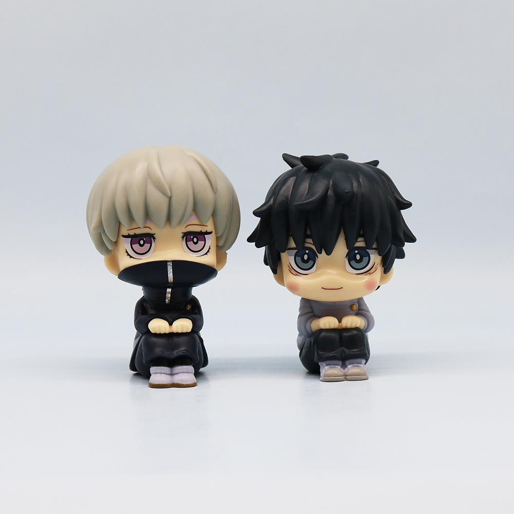 1Pcs Anime Jujutsu Kaisen Figure Gojo Satoru Fushiguro Touji Geto ...