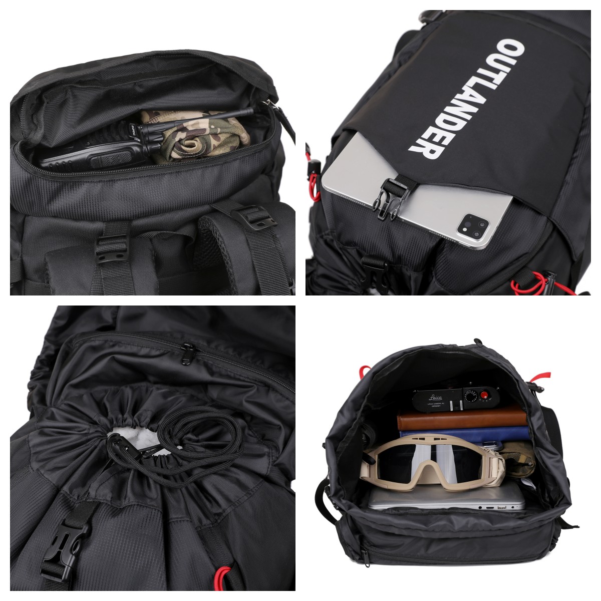 Ready Stock New Outlander 60L Camping Backpack Large Capacity ...