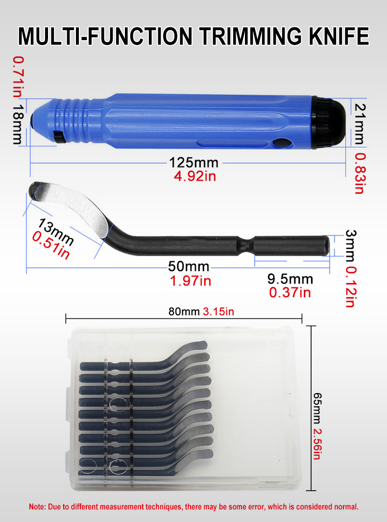 Professional Hand Deburring Trimming Knife Scraper - High Precision ...