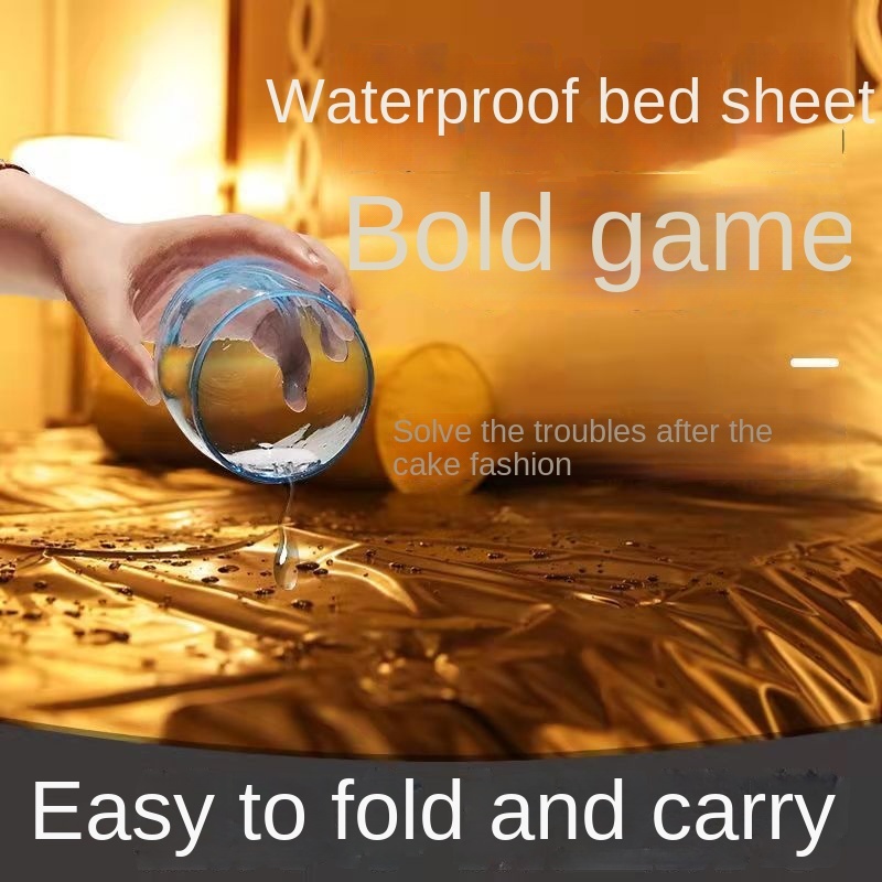 Waterproof Bed Sheets Lightweight Waterproof Urine-Proof Cleaning ...