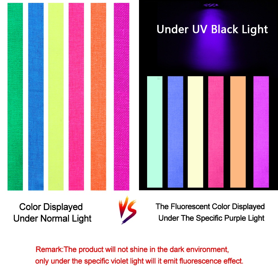 🔥SG STOCK🔥 Fluorescent UV Tape Black Light Reactive Glow In The Dark ...