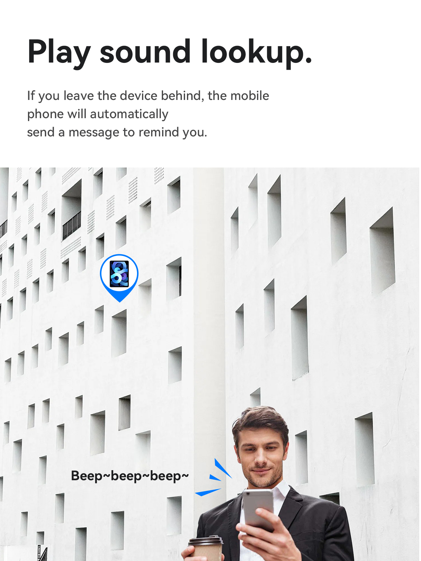 【100% Original】HOCO E91 Intelligent Ap*le Positioning Anti-lost Device ...