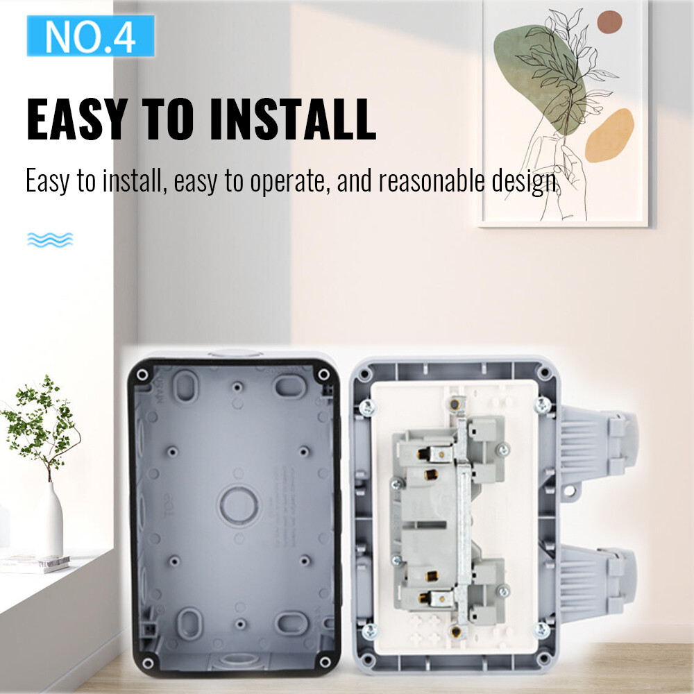 Outdoor waterproof switch socket box Weatherproof Cover / Waterproof ...