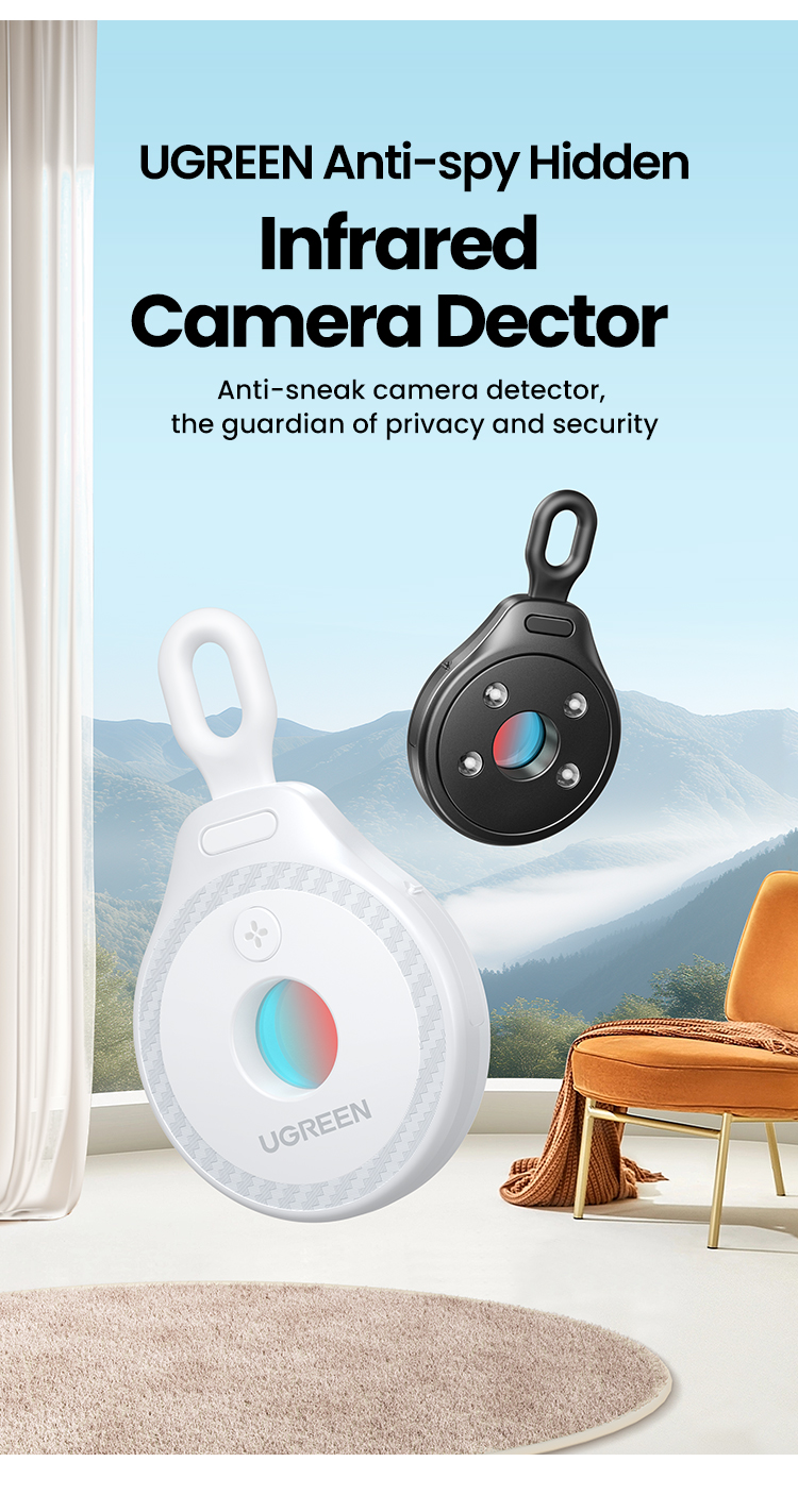 UGREEN Mini Anti-Peeping Anti-Sneak Camera Detector Hidden Camera ...