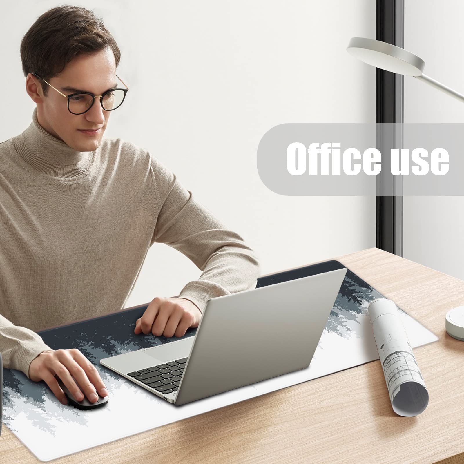 Mouse Pad XXL Keyboard Mouse Carpet Large Mouse Table Pad Anti-slip ...