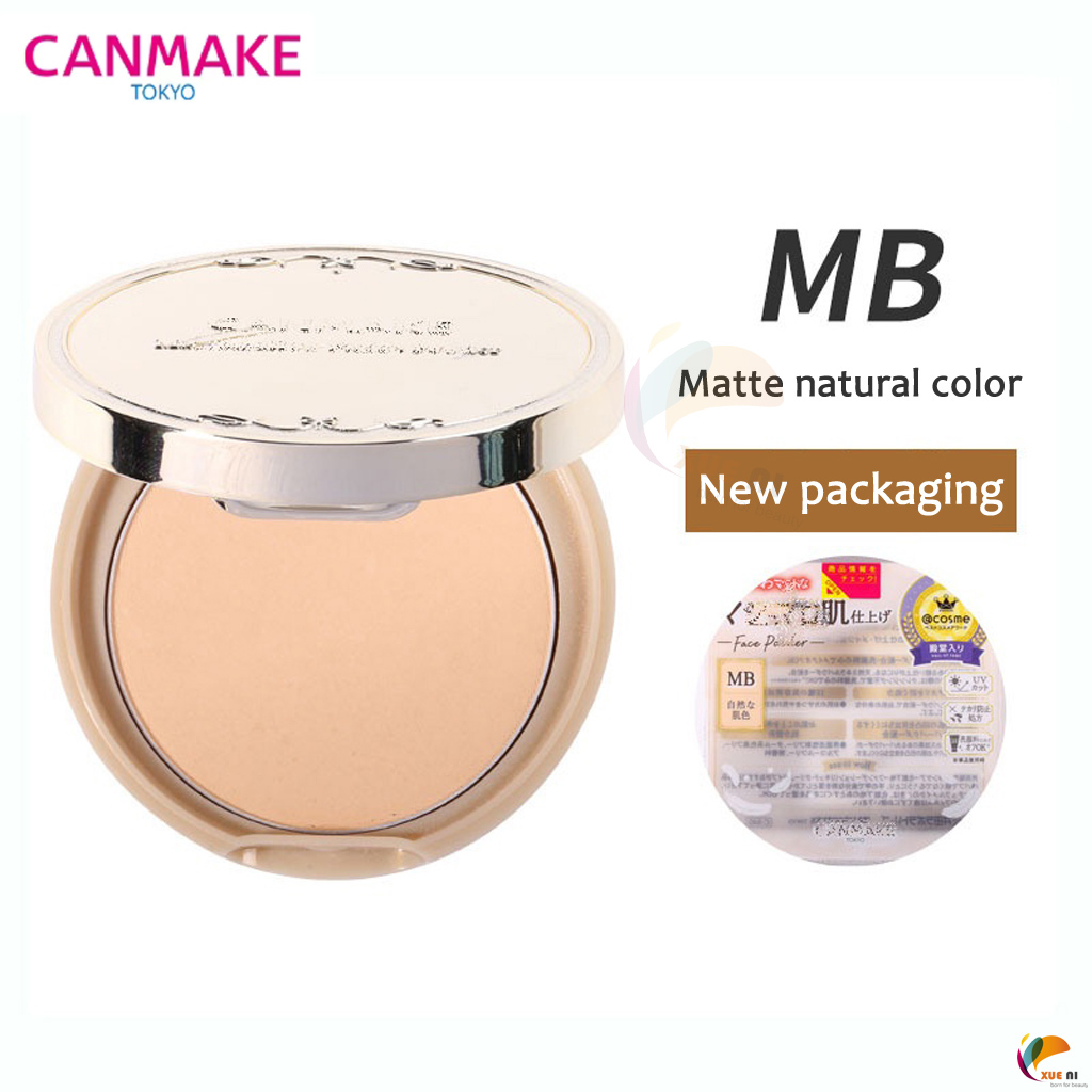 Authentic CANMAKE New Version Tokyo Marshmallow Transparent Finish Powder MO/MB/ML Face Makeup ...