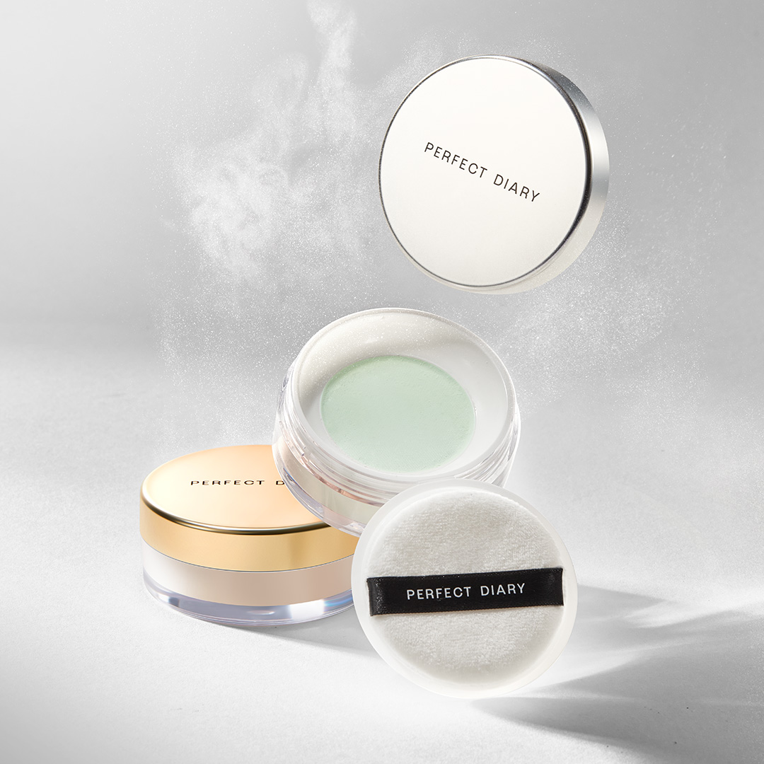Perfect Diary Oil Control Loose Powder Setting Makeup Matte Weightless ...