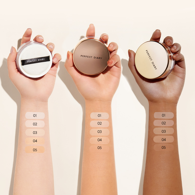 Perfect Diary Oil Control Loose Powder Setting Makeup Matte Weightless ...