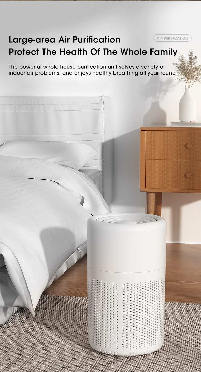 Mini Desktop Air Purifier HEPA Filtered Air Purified Air with Fragrance ...