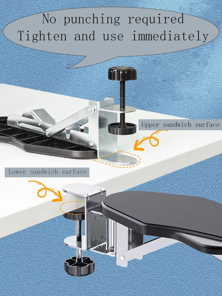 【SG READY STOCK】Computer Mouse Armrest Elbow Support Bracket Office ...