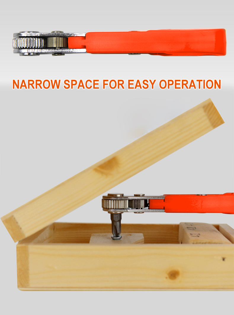 Multifunctional Ratchet Screwdriver - Bidirectional Right Angle ...