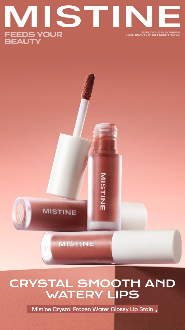 MISTINE Watery Mirror Lip Watery Lip Stain 1.3g | Shopee Singapore