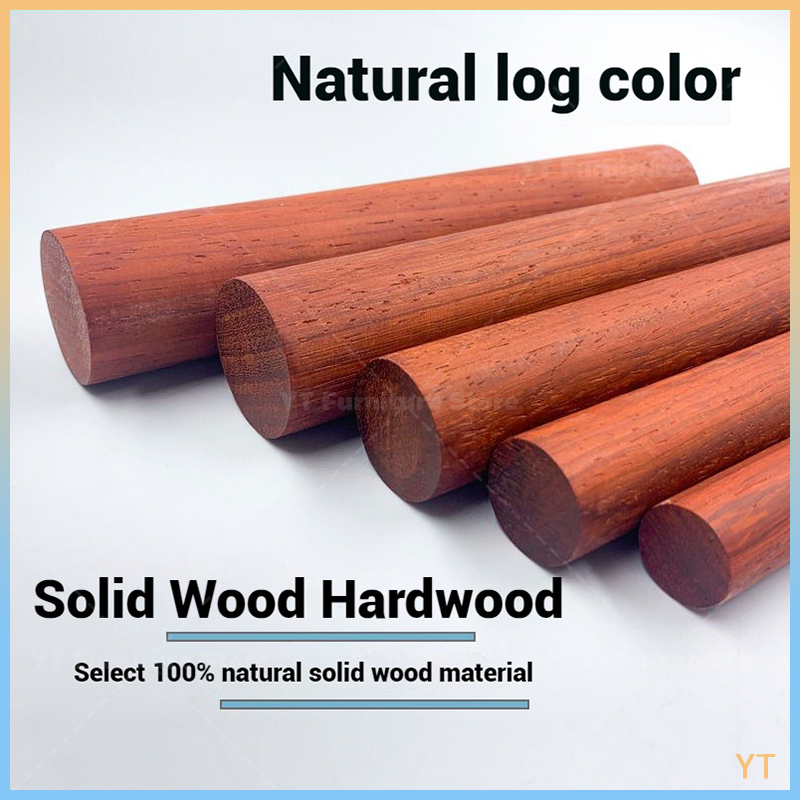 Red pear solid hardwood round wood stick logs round wood bar wood stick ...