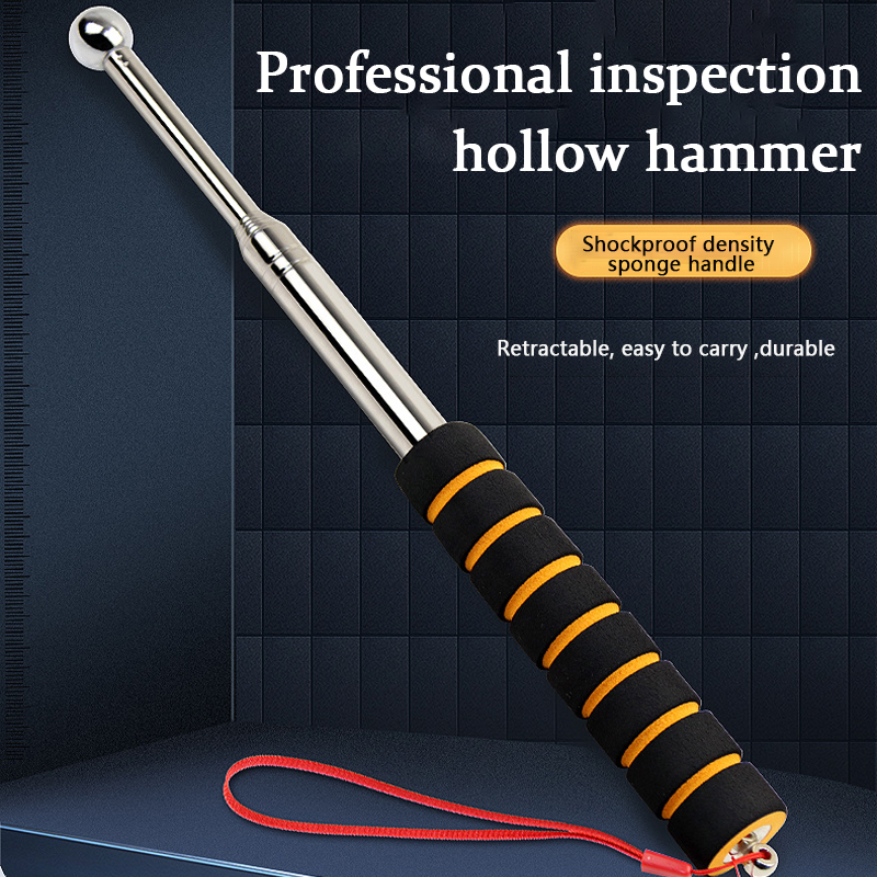 Hollow Tile Copper Rod Checker Extendable Tapping Detection Hammer For ...