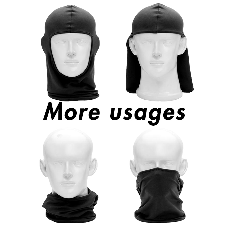 Balaclava Sun Protection Full Face Mask Dust Proof Head Cover Under ...