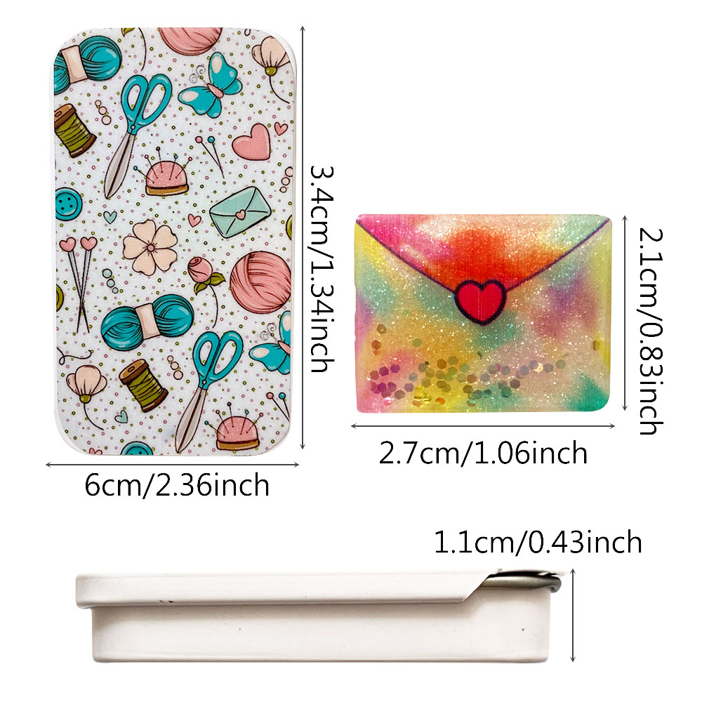 Magnetic Sewing Needle Box Flower Yarn Butterfly Pattern, Adorable ...