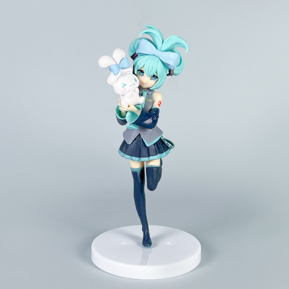 21cm Anime Virtual Idol Singer Hatsune Miku Hug Cinnamoroll Two ...