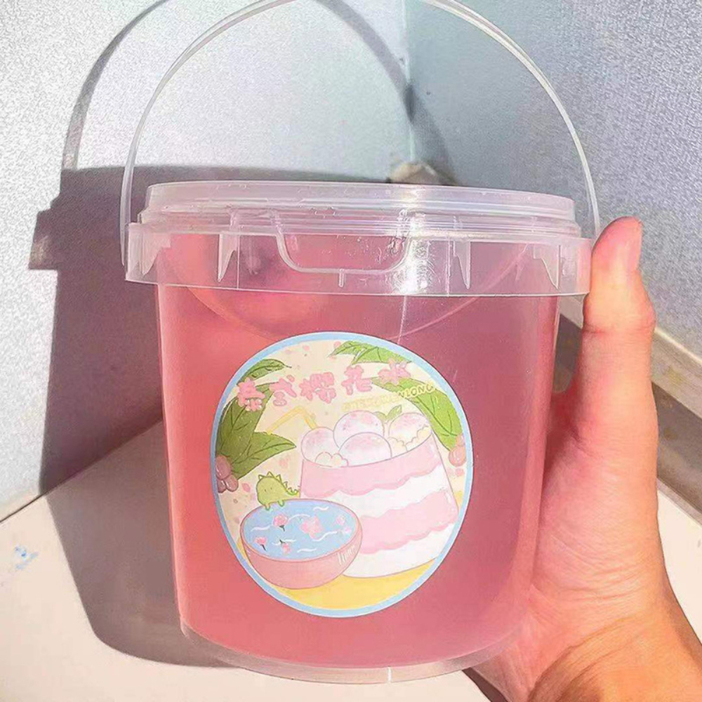 160ml Strawberry Sweet Potato Decompression Slime Toy Non-toxic and Non ...