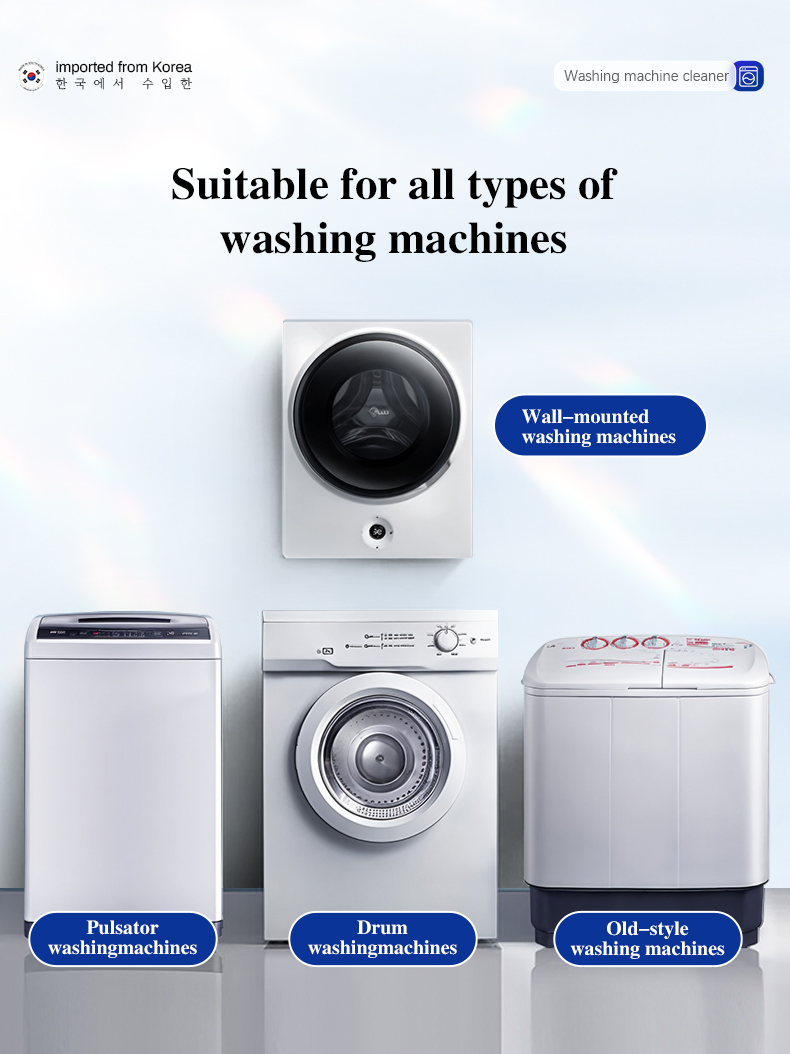 HOT SALE KOREA WASHING MACHINE CLEANER Washing Machine Cleaning Gel 12g ...