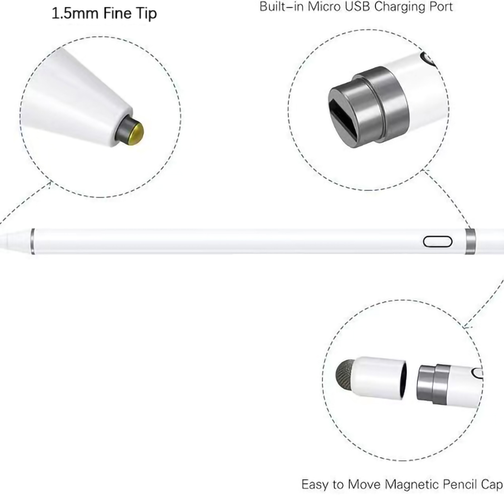 Universal Stylus Pen - Capacitive Touch Screen Pencil for Android ...