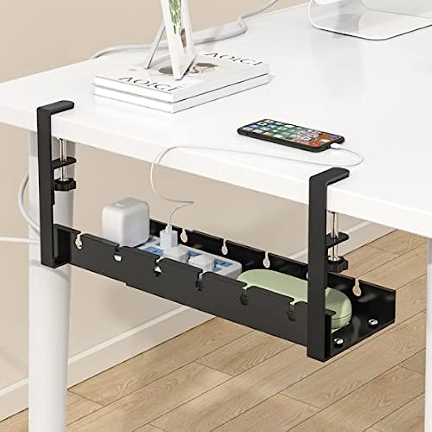 SG STOCK】Cable organizer wire organiser Extendable Under Desk Cable ...