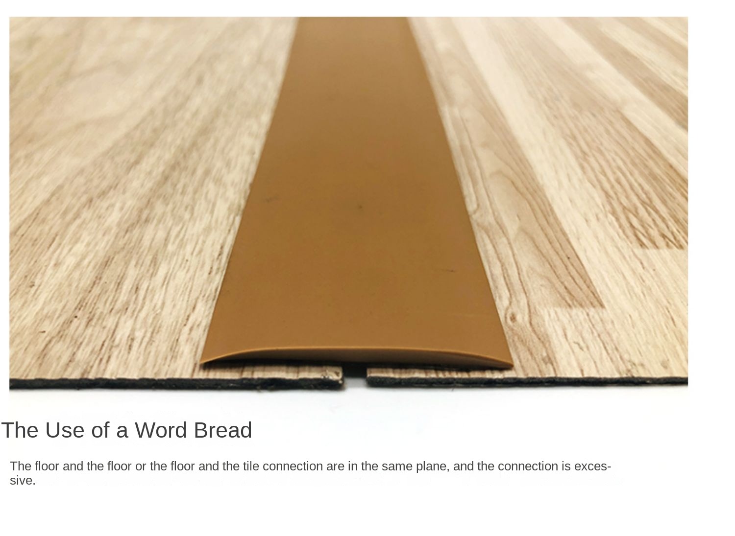 NiNiFeng Pvc Floor Seam Strip Vinyl Flooring Strip Floor Edge Skirting ...