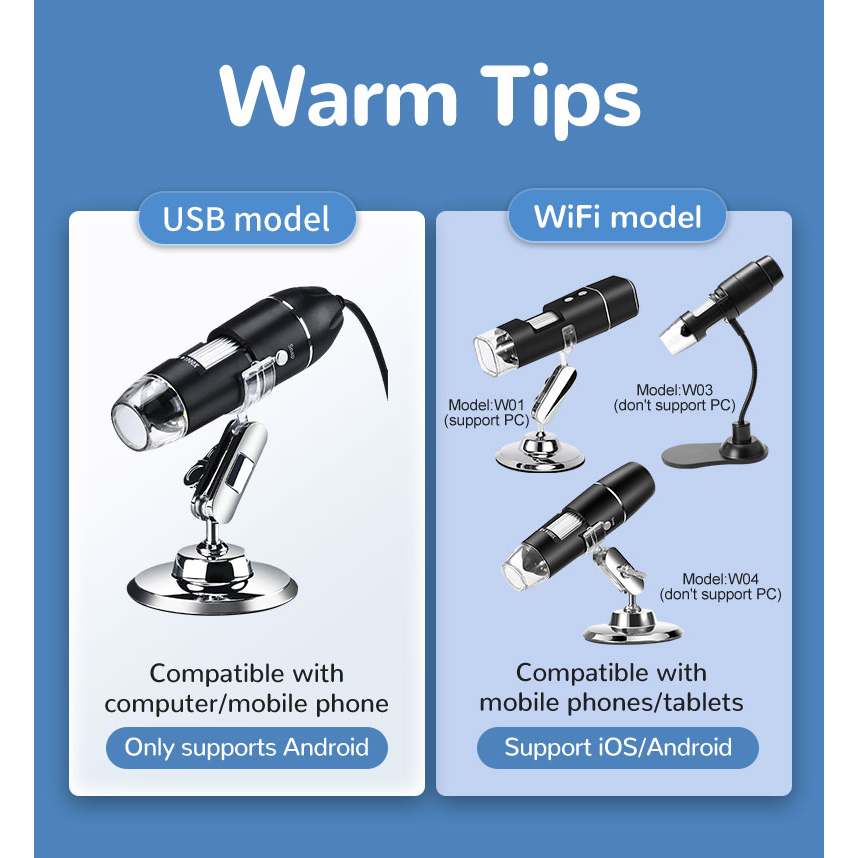 🔥SG STOCK🔥Upgrade 1600X HD Microscope Magnification WiFi Digital ...